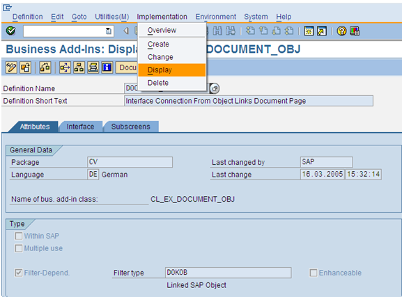 ABAPer Street: Creation of new document object links in CV02N
