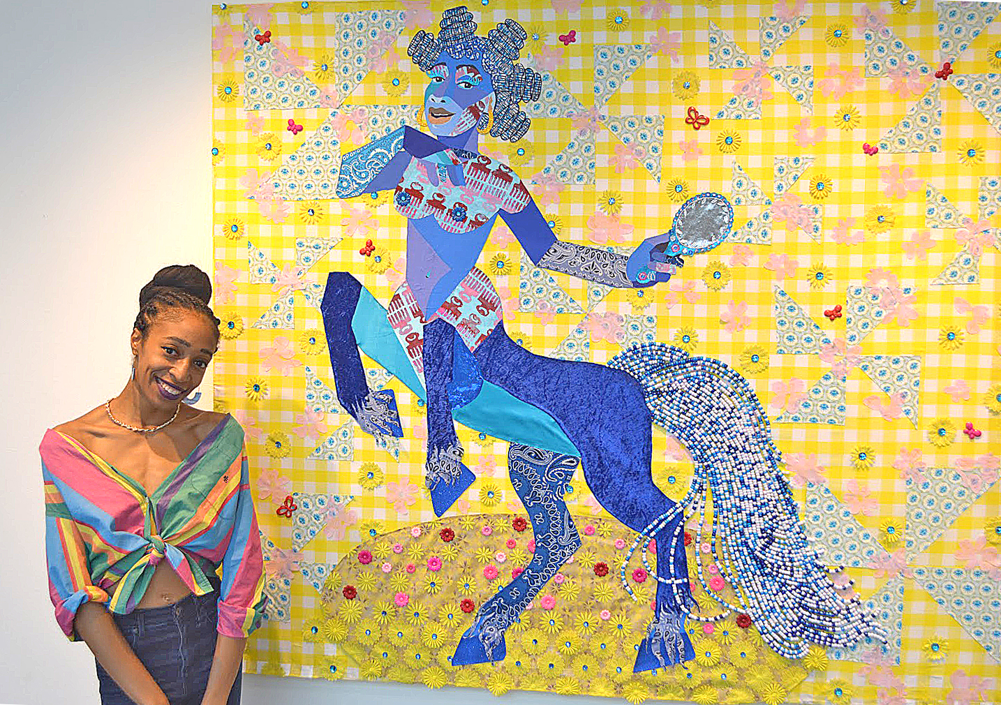 Artist Erin Mitchell Talks about Her New Exhibit at the Central Library