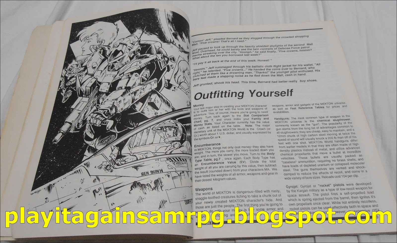 Play it again, Sam: El Baúl de los Recuerdos: Mekton II