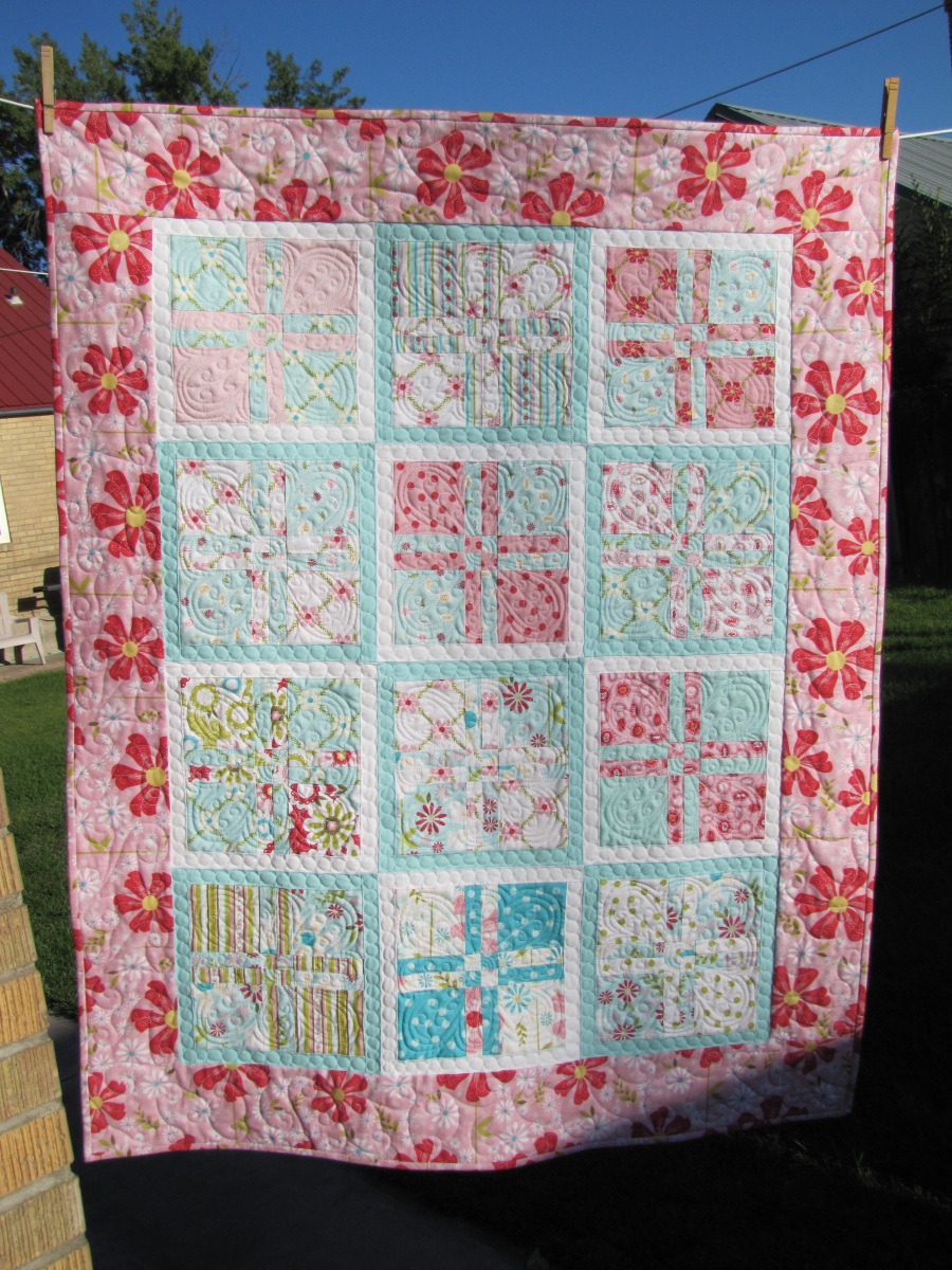 Alamosa Quilter: Sweet Divinity Disappearing Four Patch