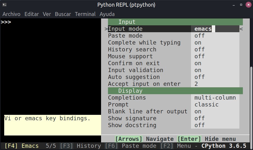 Python 3 para impacientes: Ptpython: efectivo, cómodo y funcional
