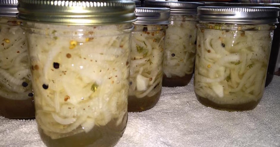 Sweet Pickled Vidalia Onion - Canning Homemade!