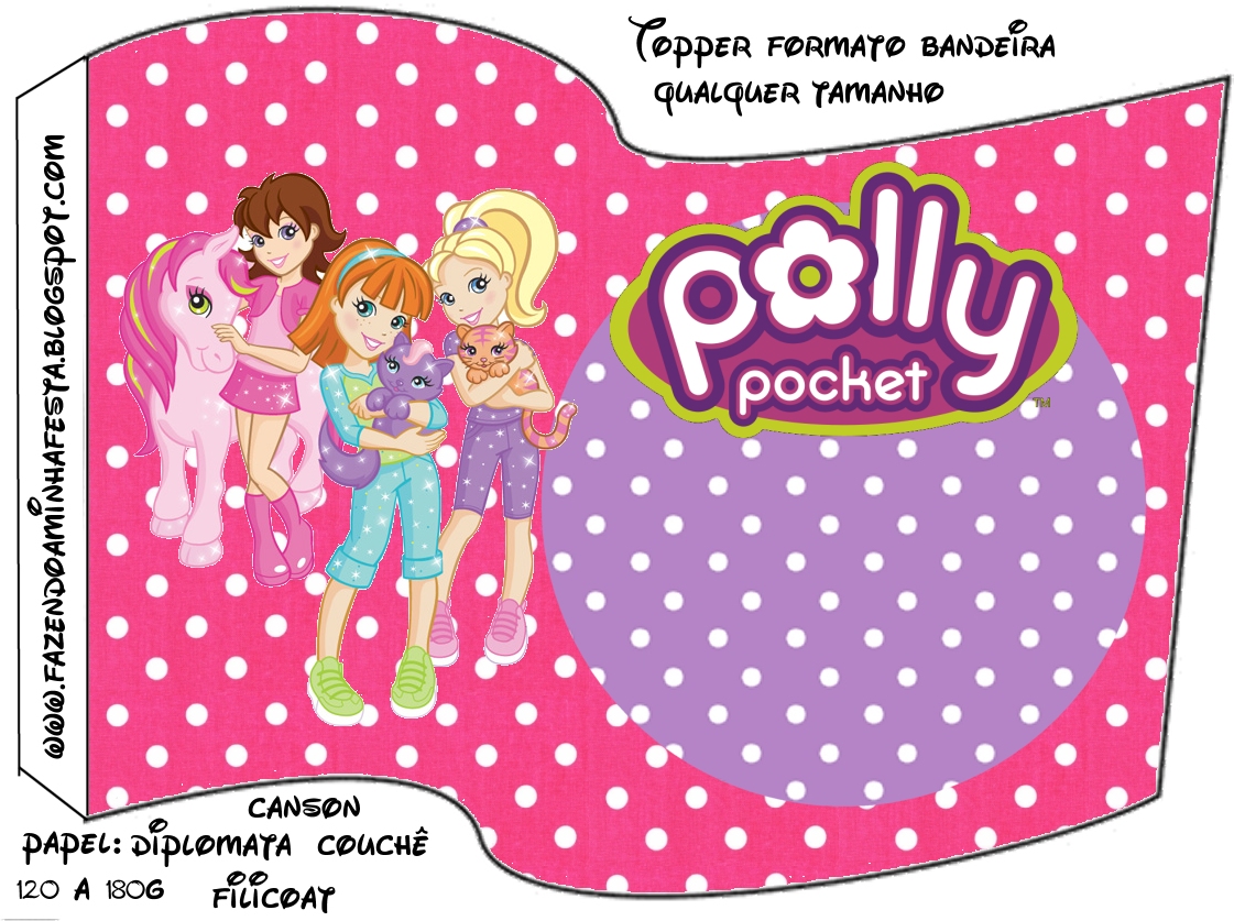 Polly Pocket in Pink and Purple: Free Party Printables. - Oh My Fiesta ...