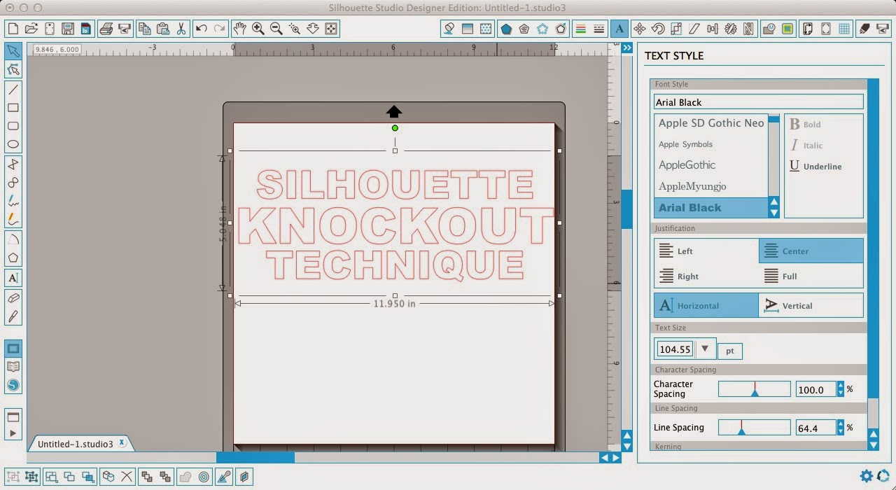 Silhouette Knockout Technique Tutorial (Part 1: Designing) | Silhouette ...