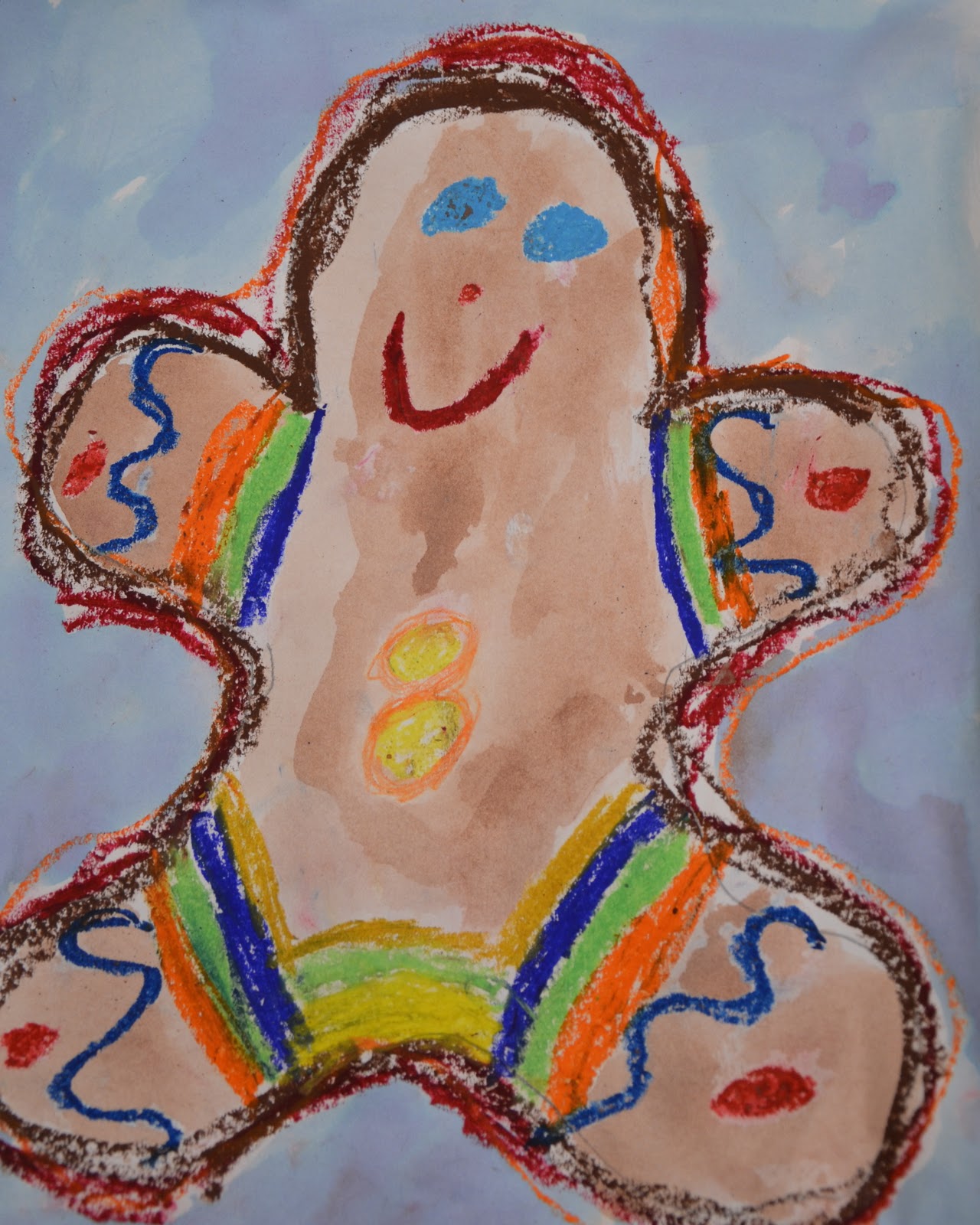 A Place Called Kindergarten: Framable Gingerbread Art