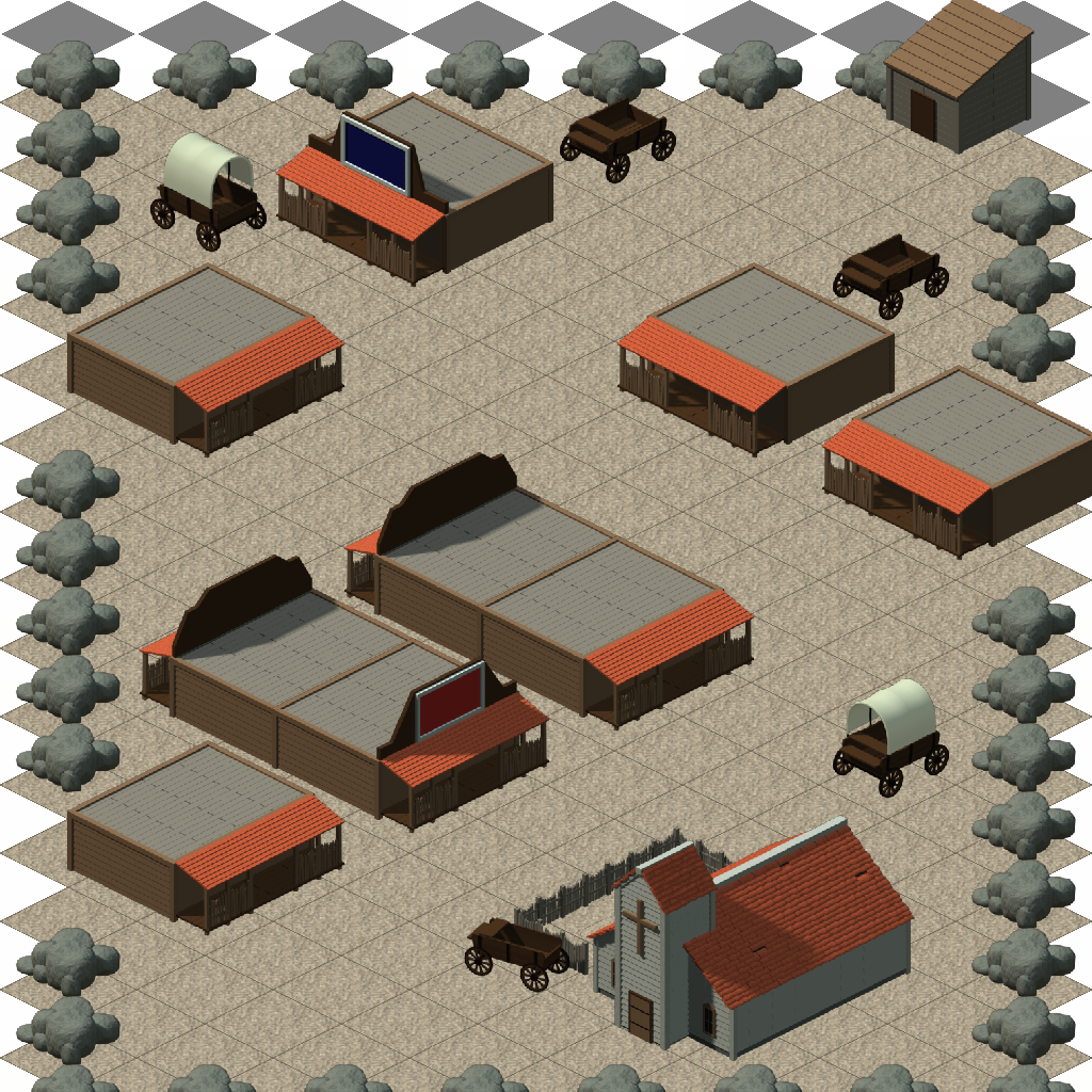 Jovanny Castaneda: Western 2D Level