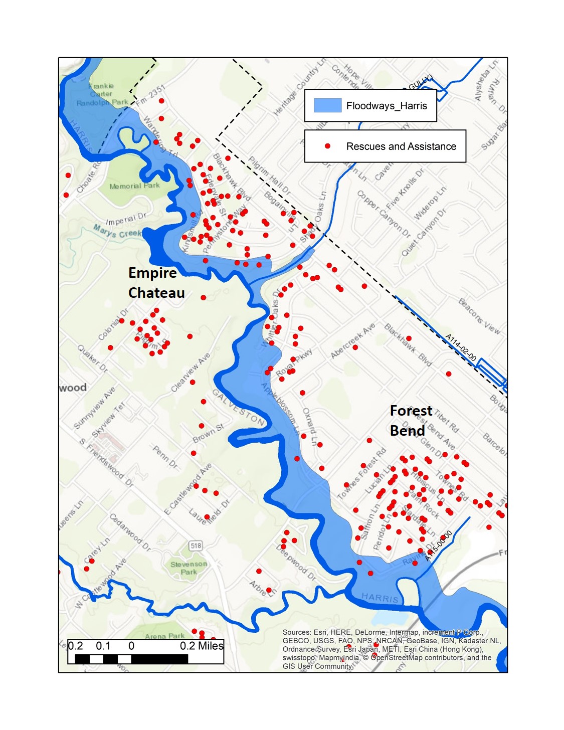 Lessons from heavy flooding in Friendswood - when to evacuate?