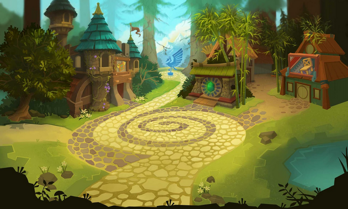 Animal Jam: Animal Jam - (Areas) - Jamaa Township