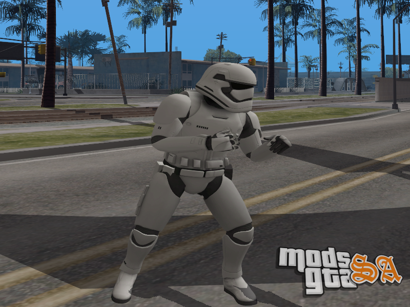 Mods GTA San Andreas: Skin Stormtrooper do Star Wars Episódio 7