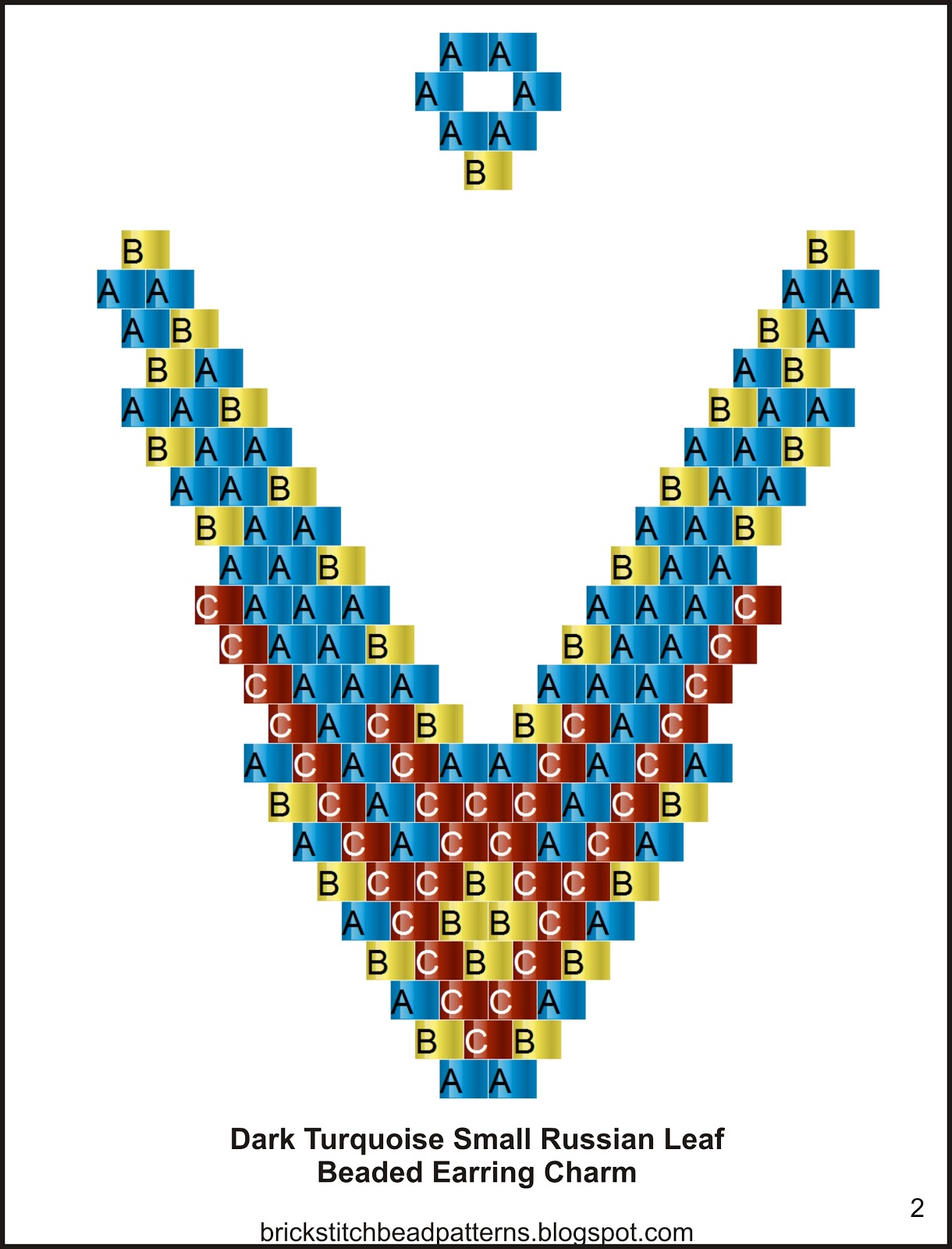 Brick Stitch Bead Patterns Journal: April 2017