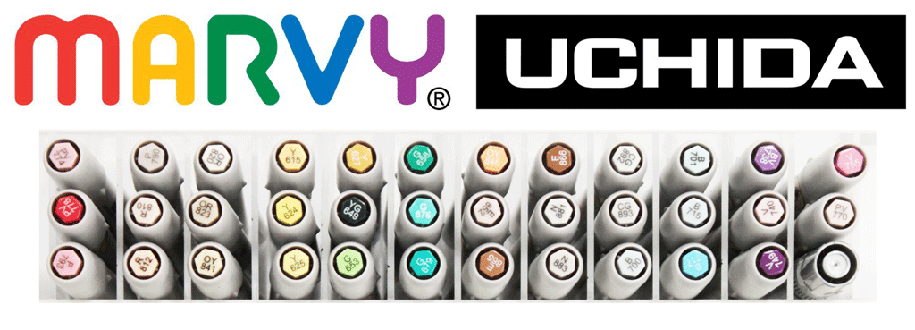 PaigeeDraw: Marvy Uchida Markers - Now Available at PaigeeDraw!
