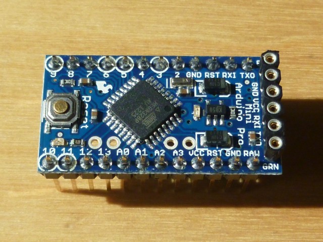 Hart Gelötet Programmieren Eines Arduino Mini Pro