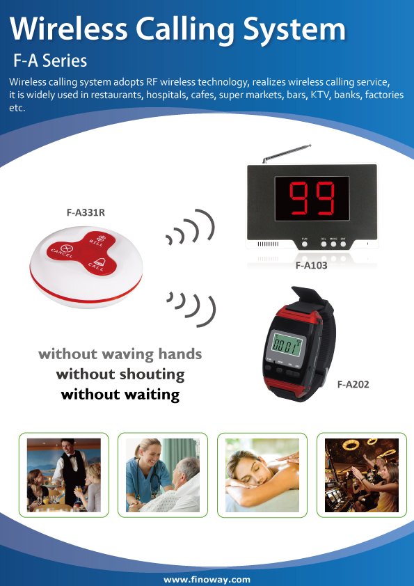 Pagingbell | wireless calling system | Guest paging system | nurse ...