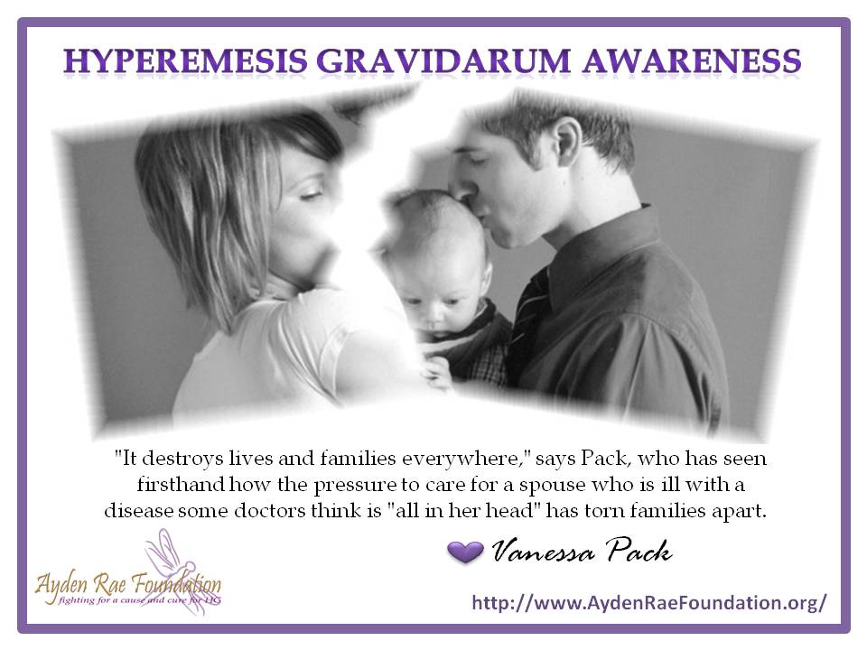 Ayden Rae Foundation: Hyperemesis Gravidarum Awareness Month!