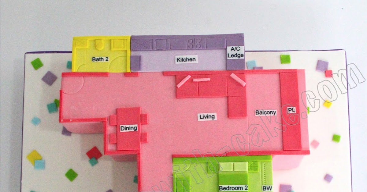 Celebrate with Cake!: Floor Plan Cake