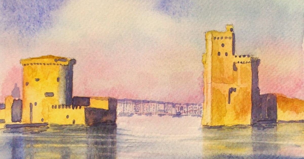 Marc VANHAMME: Aquarelles, huiles et dessins.: La Rochelle: Tour de la ...