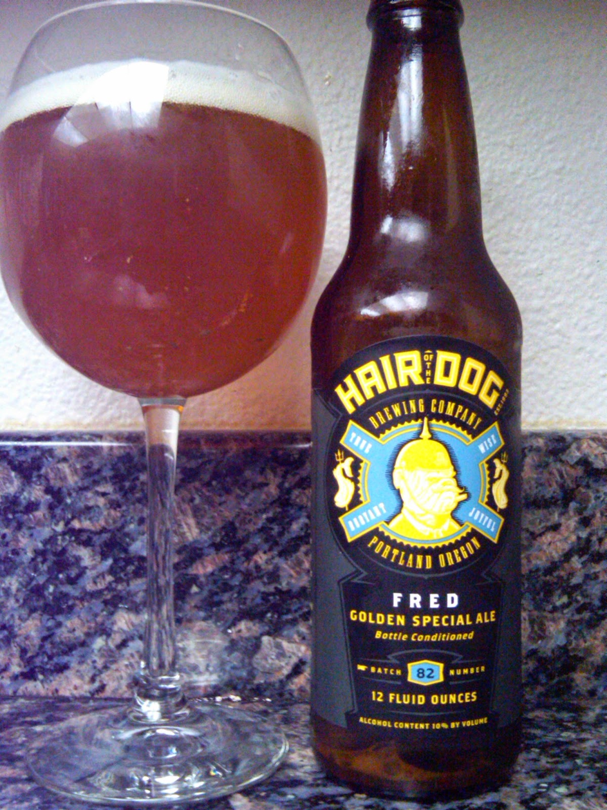 365 Days Of Beer: Hair of the Dog Fred Golden Special Ale