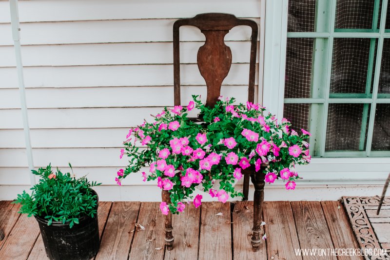 Chair Planter Ideas