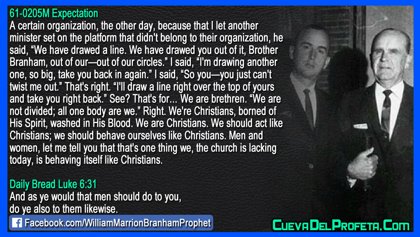 We have drawn you out Brother Branham | Mensajes de William Branham