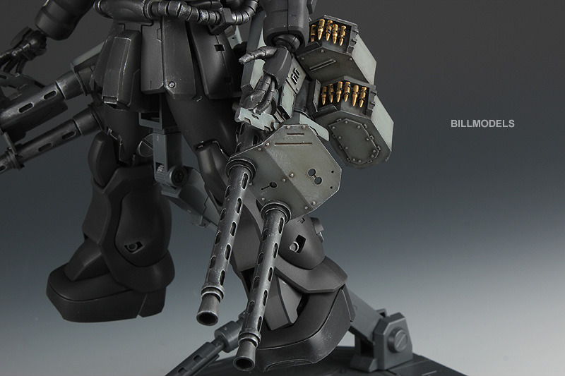 GUNDAM GUY: MG 1/100 Zaku F2 Heavy Machine Guns - Custom Build