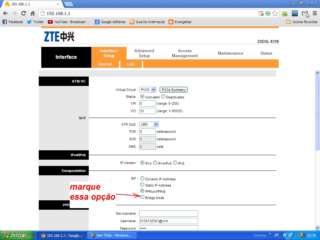 Como configurar o modem da oi velox wi fi | Moda Praia 2014
