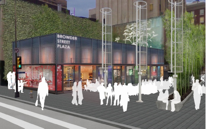 Browder Street Plaza: Design and Operations Elements