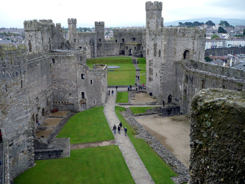 Caernarfon Castle Wales - Britain All Over Travel Guide
