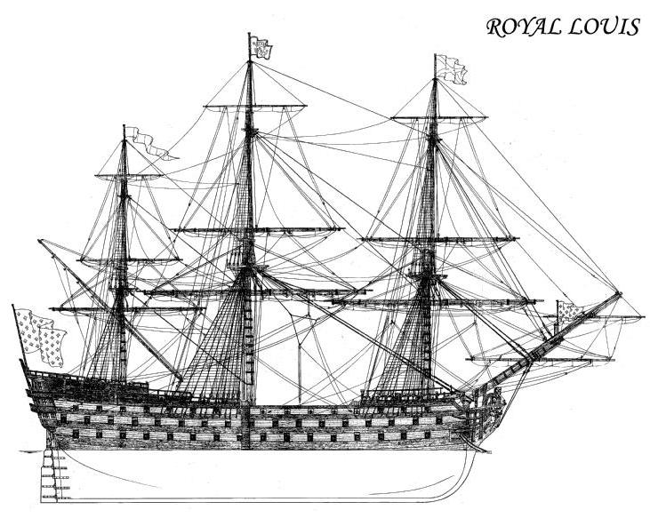 Royal Louis, Navío de Linea de Francia