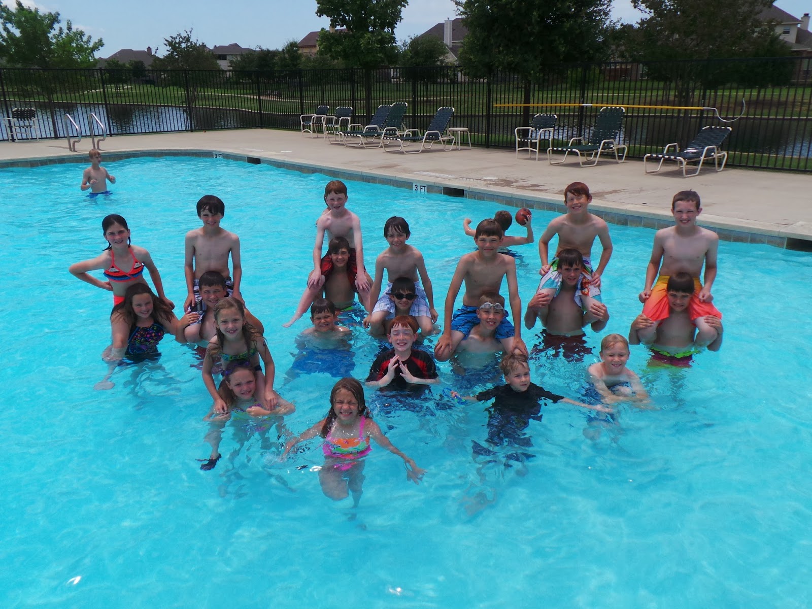 Trendy Mindy and Her Loves...: 4th Grade Boys Pool Party