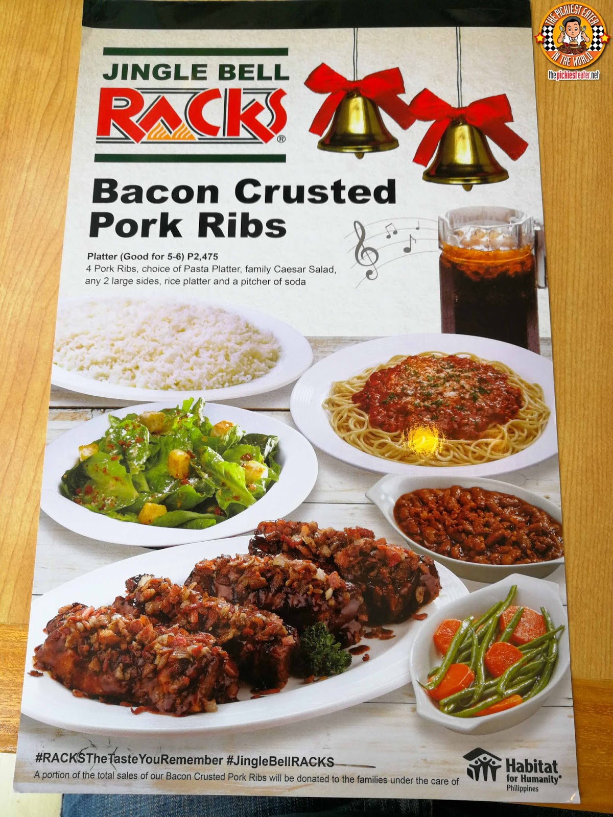 THE PICKIEST EATER IN THE WORLD: A CHRISTMAS WISH: RACKS' BACON CRUSTED ...