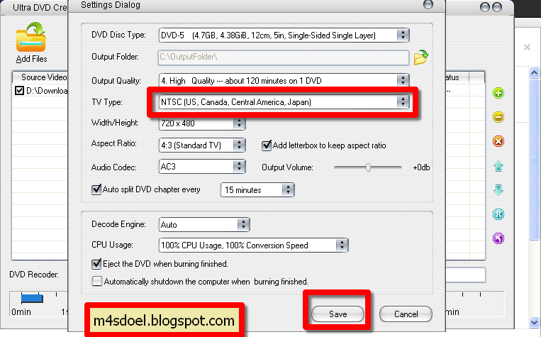 Cara Membuat Kaset DVD/VCD Untuk di Putar di DVD/VCD Player - tujuhcaraku