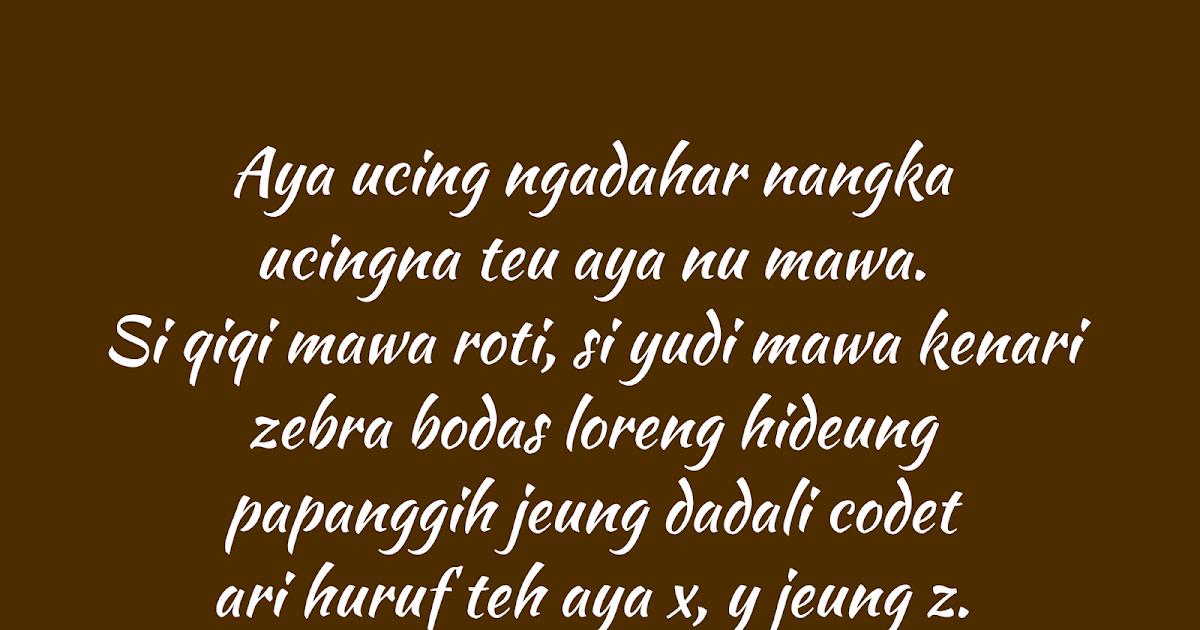 Inspirasi 30+ Font Tulisan Sambung Terbaik