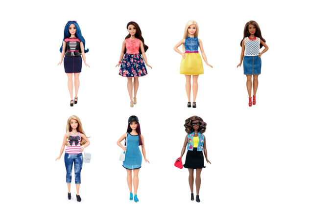Barbie ganha novos tipos físicos: todas lindas! - Garotas Modernas