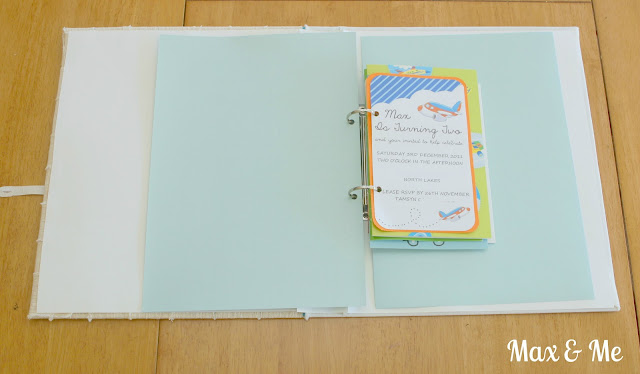 Max & Me: DIY Birthday Card Book