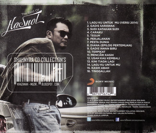 .: Gerbang Muzik Anda :.: Hasnol - The Best Of