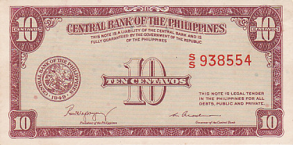 OLD COINS & NOTES COLLECTION: PHILIPPINE BANKNOTES - Philippine Peso