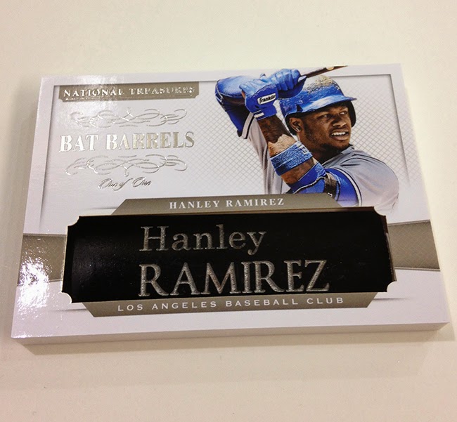 Dodgers Blue Heaven: 2014 Panini National Treasures - The Dodger Scarcities