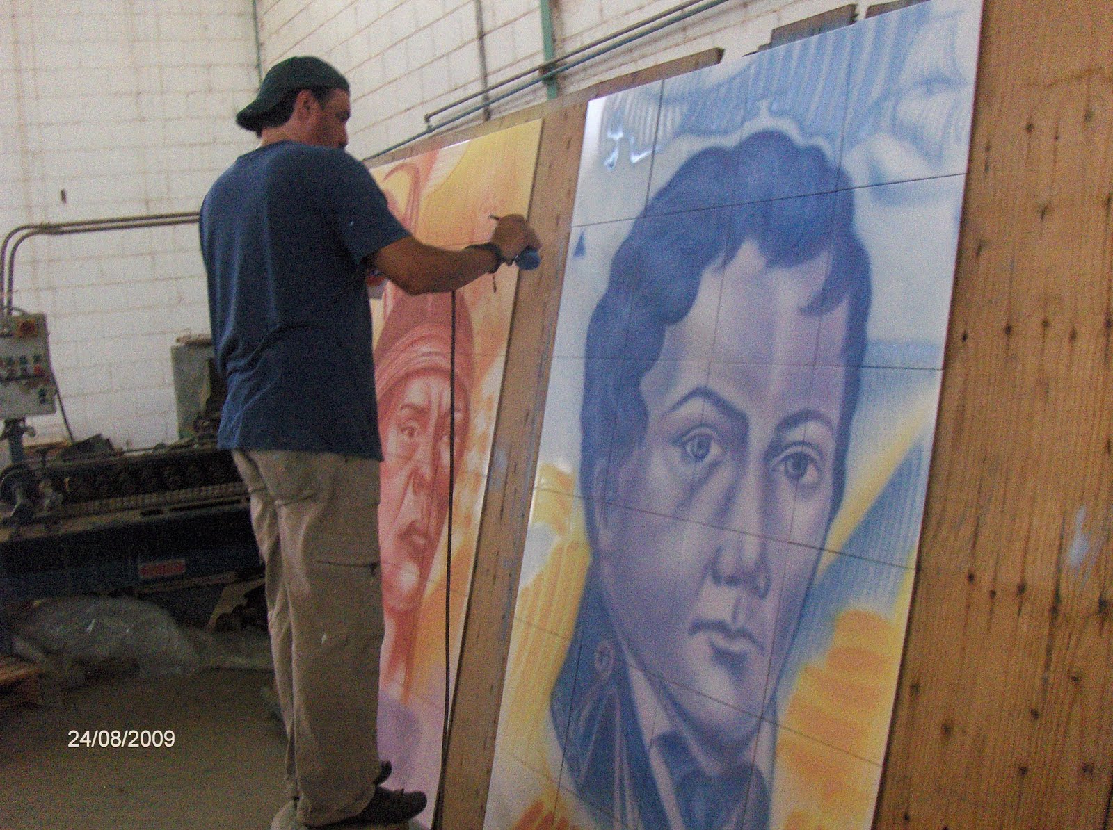 MURALES HISTORICOS: MURAL DE LA JUVENTUD PLAZA RIBAS