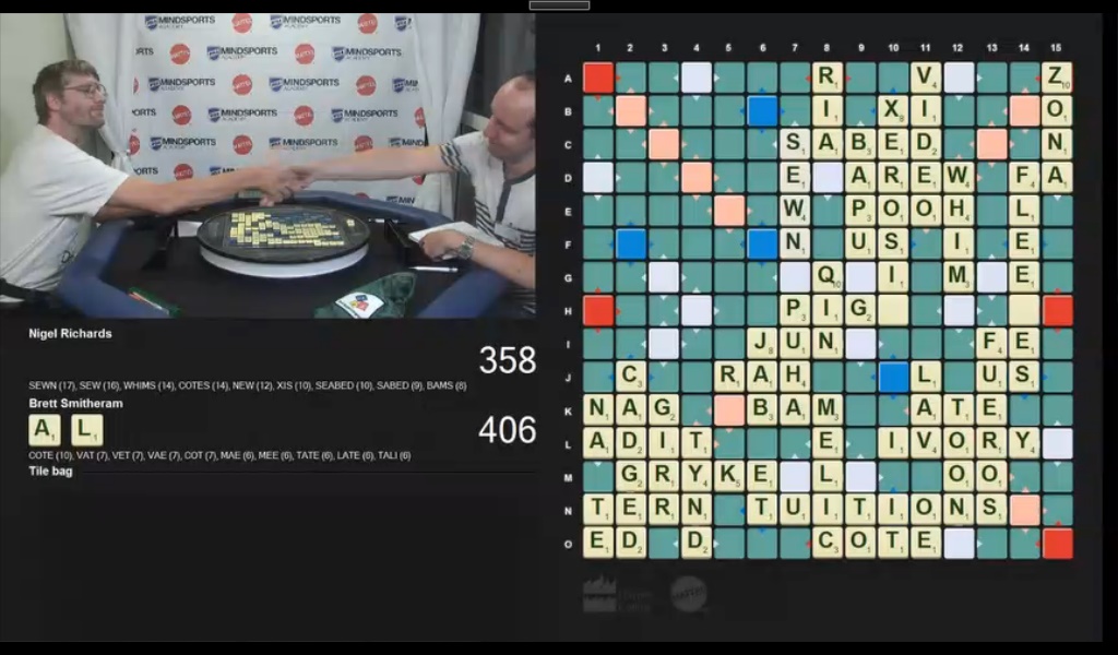 Scrabble: 3rd MSI World Scrabble Championship 2016 Update