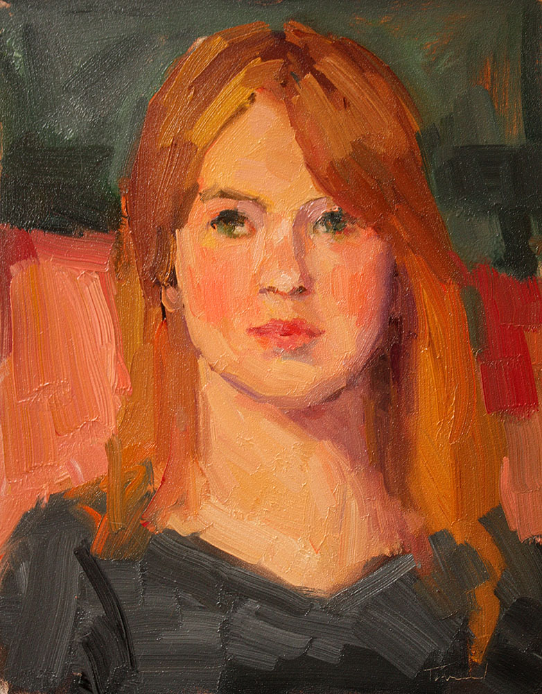 Kathryn Townsend Painting Studio: Meg