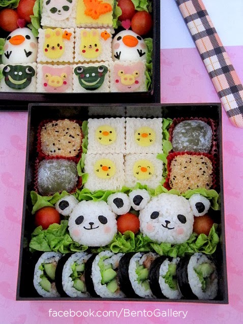 Cute Animal Sandwich Bento | Cooking Gallery