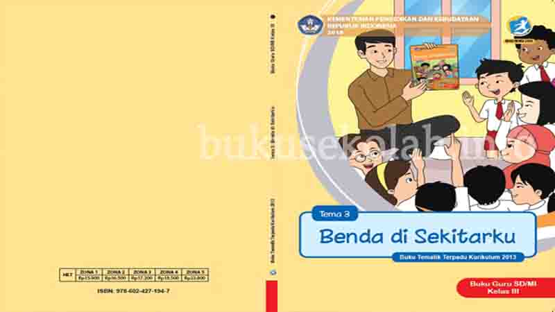 Buku Guru Kelas 3 Sd Tema 3 Semester 1 K13 Revisi 2018