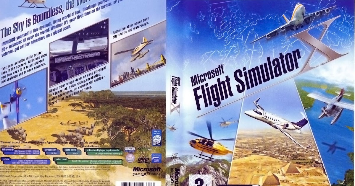 Microsoft Flight Simulator X Deluxe + Acceleration Pack