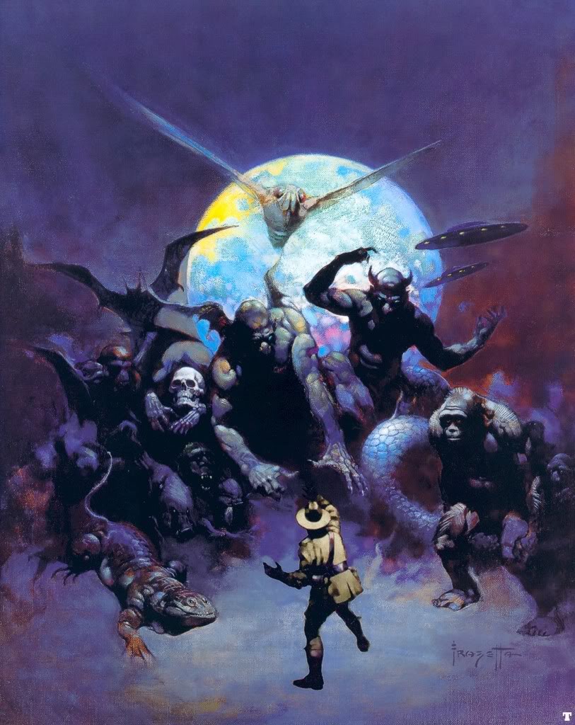 Beyond the Black Gate: Friday Frazetta