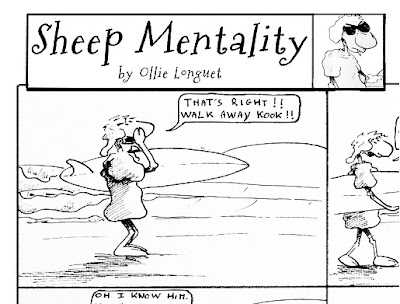 Art by Ollie Longuet: Sheep Mentality