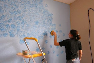 Sponge Painting Tips: Sponge Painting Techniques