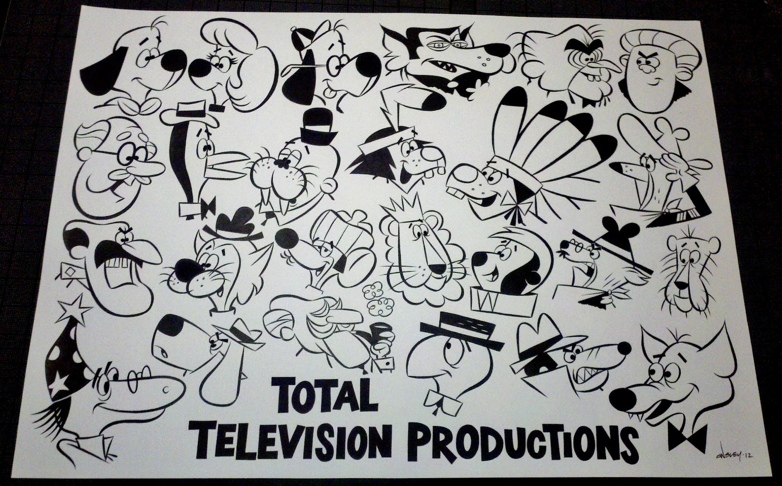 Patrick Owsley Cartoon Art and More!: TOTAL TELEVISION!