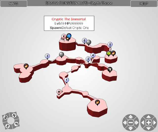 Shaiya Players: Mapa 2 e Dungeons