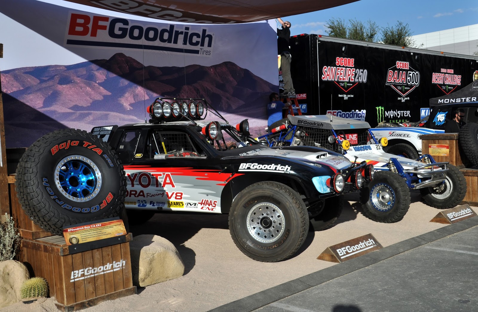 Just A Car Guy: BF Goodrich brought a couple cool old vintage Baja race ...
