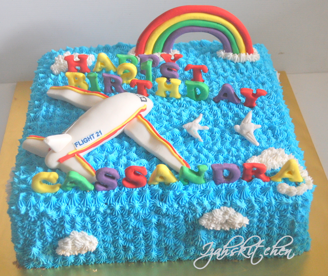 Izah's Kitchen: Aviation Themed cake